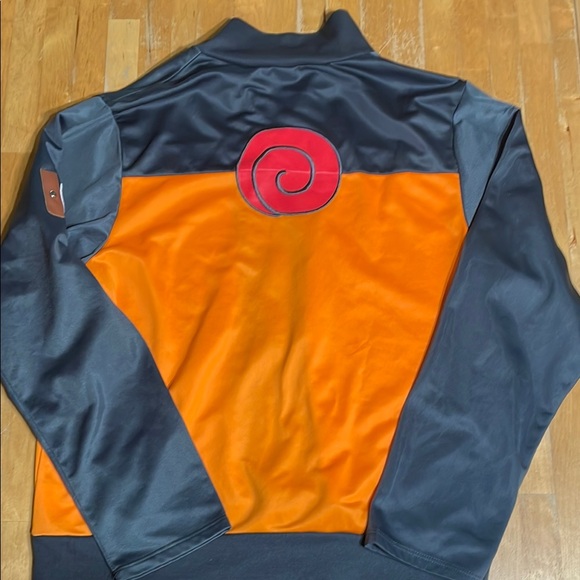 naruto | Jackets & Coats | Naruto Shippuden Full Zip Track Jacket ...